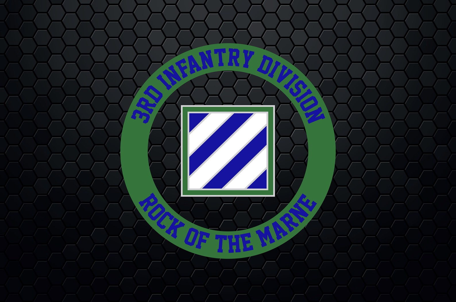 US Army 3rd Infantry Division Patch Logo Decal Emblem Crest | Etsy