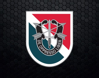 US Army 5th Special Forces Group 5th SFG Beret Flash Patch - Etsy