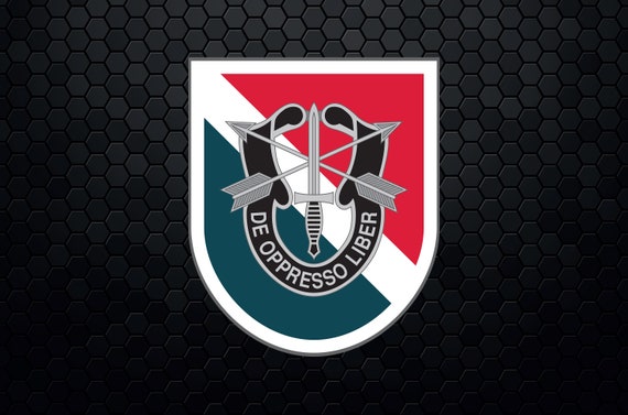 US Army 11th Special Forces Group 11th SFG Beret Flash | Etsy