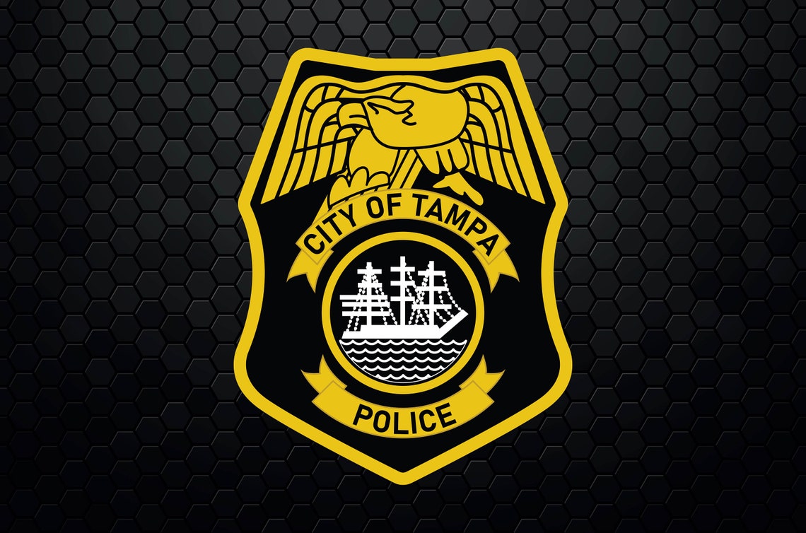 Tampa Police Department Patch Logo Decal Emblem Crest Badge - Etsy