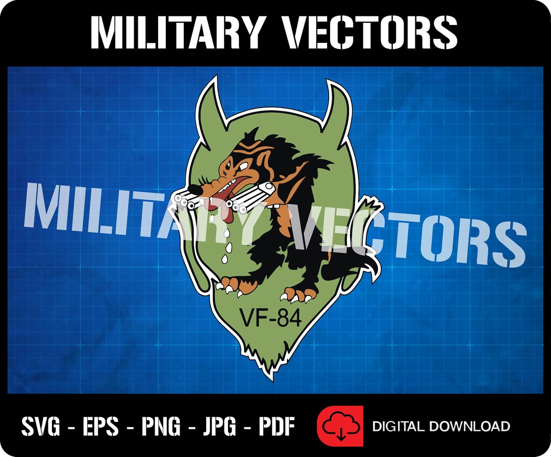 U.S. Navy Fighter Squadron 84 (VF-84) - USN Patch Logo Decal Emblem ...