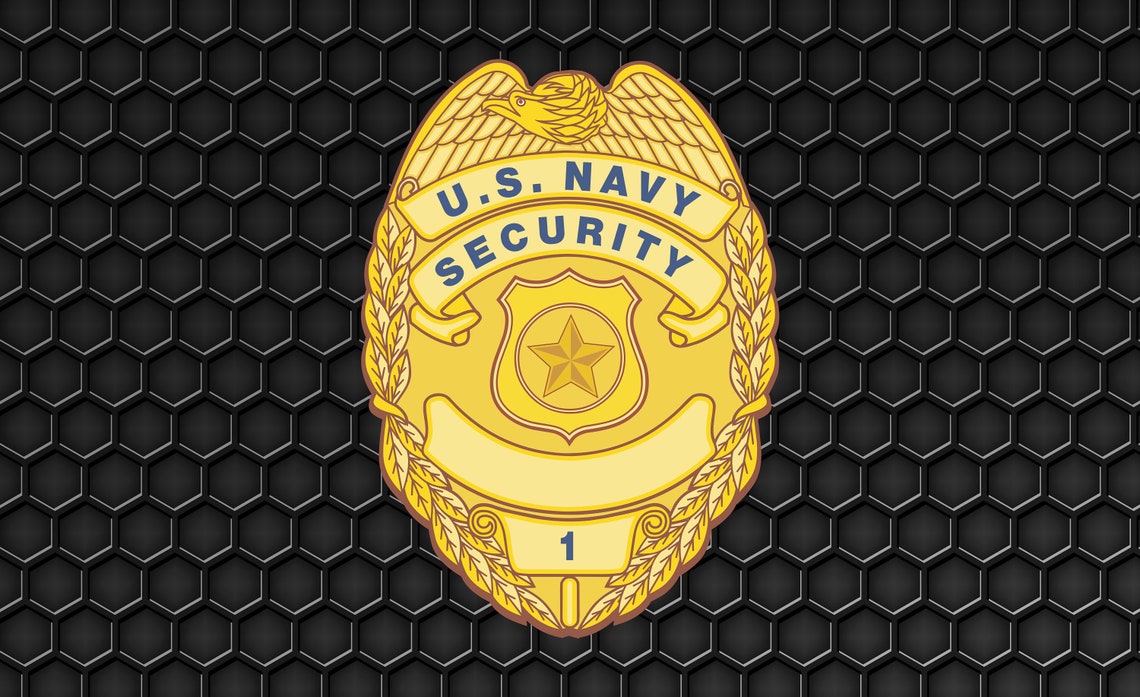 US Navy Security Badge - Patch Pin Logo Decal Emblem Crest Insignia ...