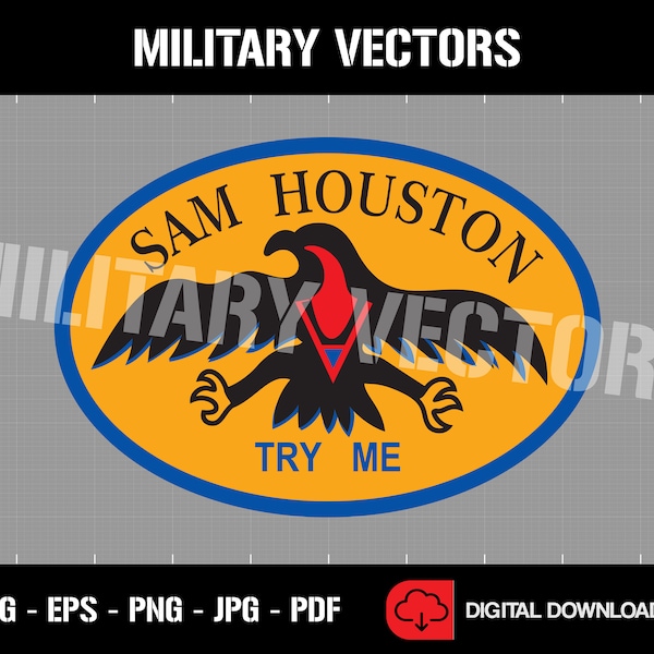 Sam Houston Logo - Etsy