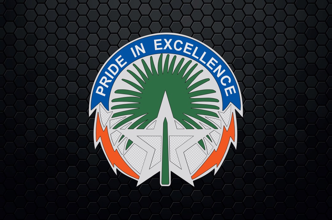 US Army 108th Signal Battalion - Patch Logo Decal Emblem Crest Insignia ...