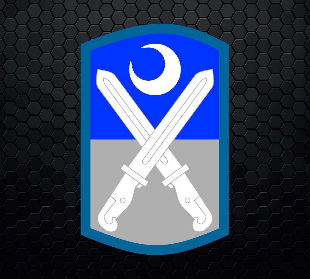 218th Infantry Brigade: U.S. Army Infantry SSI DUI CSIB Unit Logo Decal ...