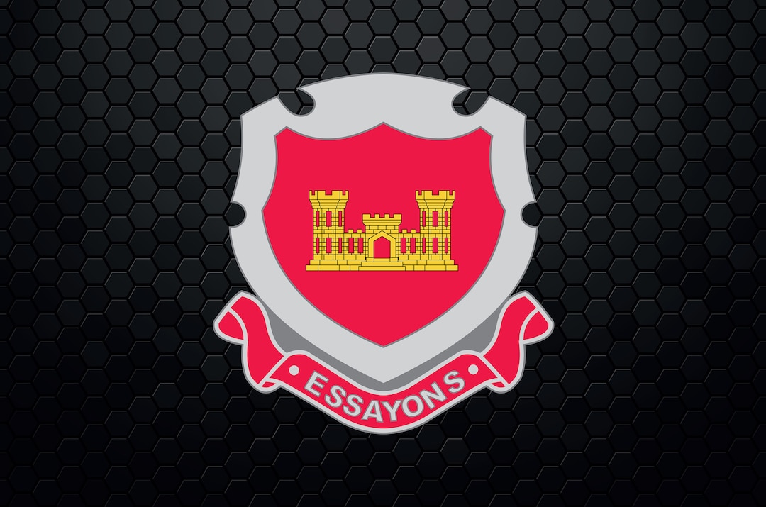 US Army Corps of Engineers 'essayons" - Patch Logo Decal Emblem Crest ...