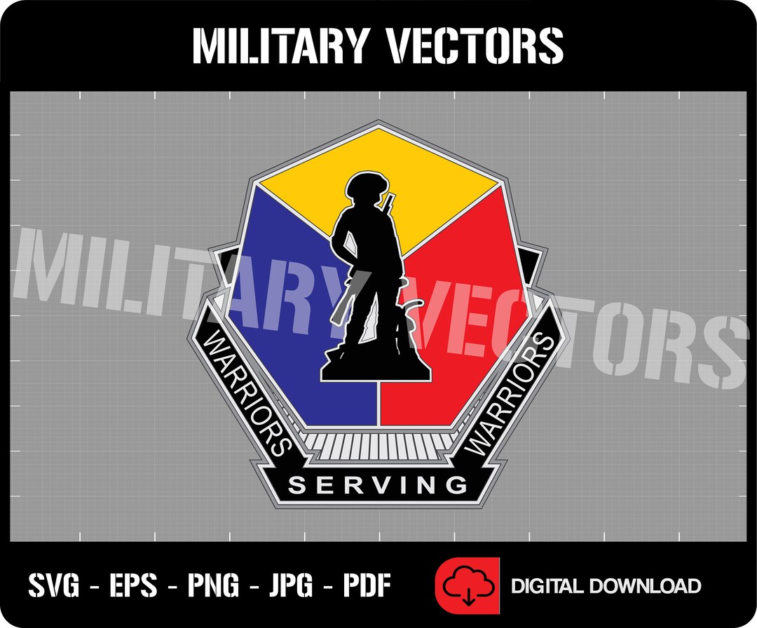 U.S. Army National Guard Training Center Garrison Command - Patch Pin ...