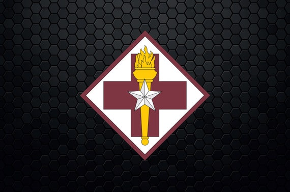 US Army 32nd Medical Brigade SSI Patch Logo Decal Emblem | Etsy