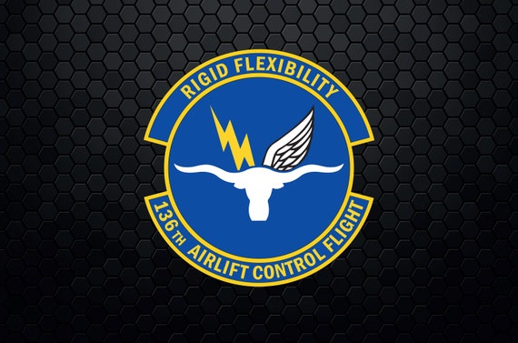 136th Airlift Control Flight USAF Patch Logo Decal Emblem | Etsy