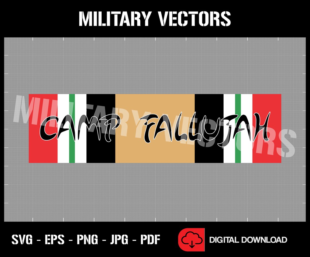 Camp Fallujah Operation Iraq Freedom (OIF) Veteran Military - Patch Pin ...