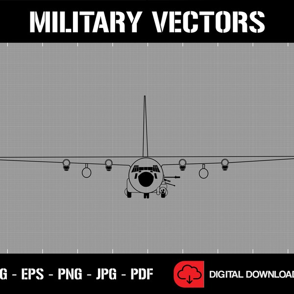 Ac 130u Vector - Etsy