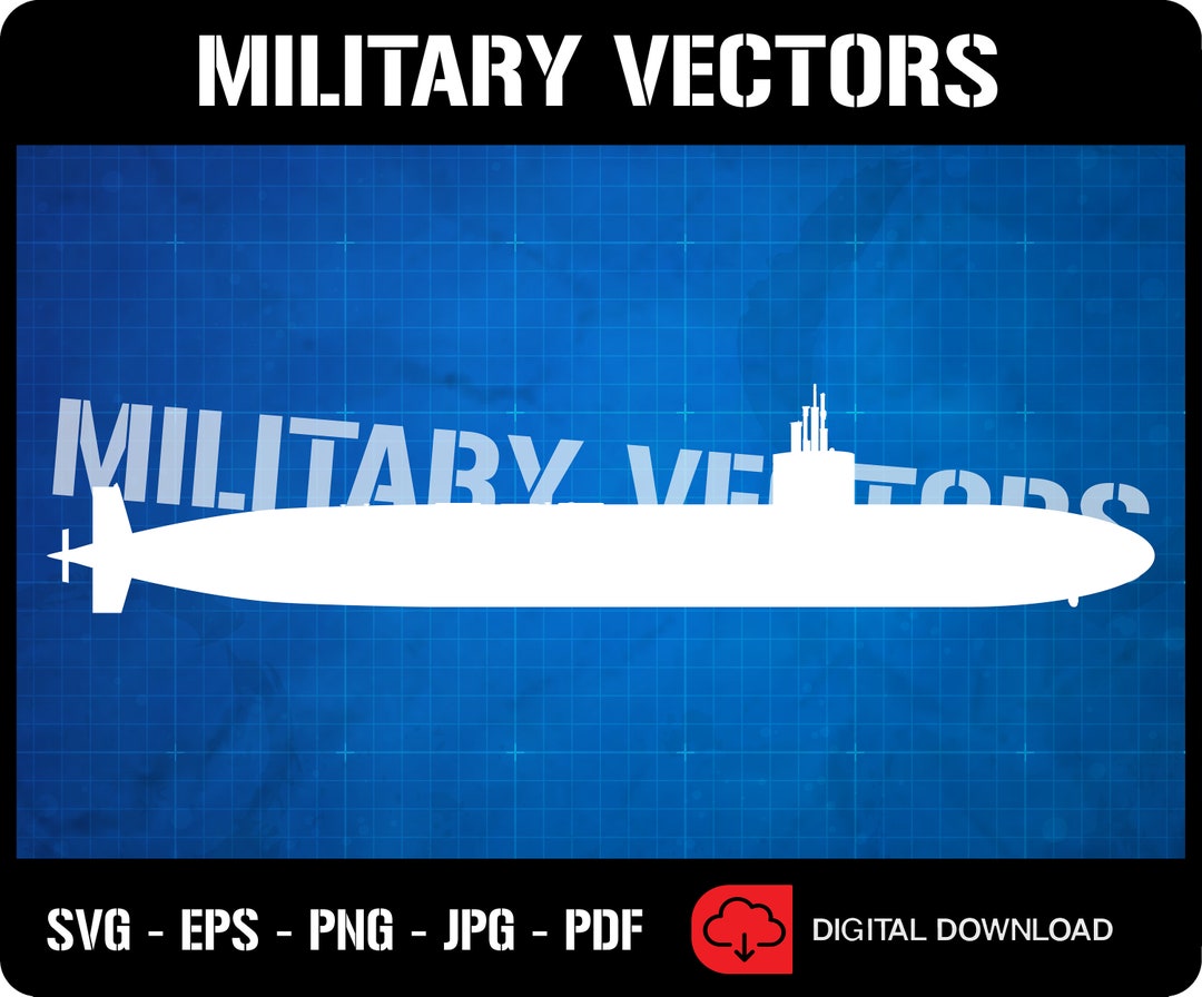 USS Greeneville SSN-772 Submarine Diagram Blueprint - U.S. Navy - Patch ...
