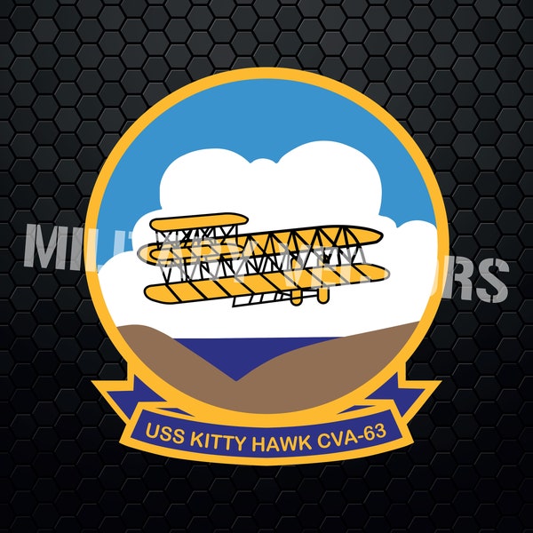 Uss Kitty Hawk Decal - Etsy