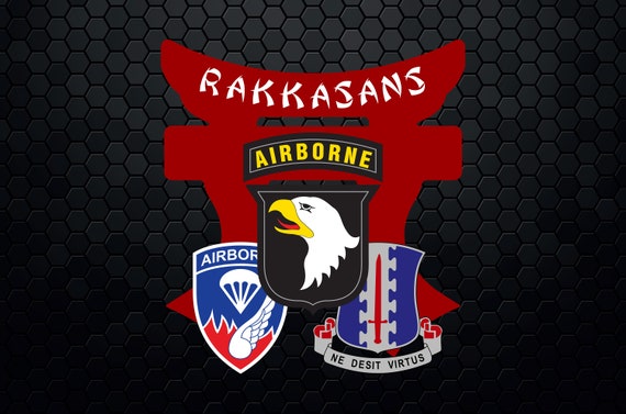 US Army 187th Infantry Regiment rakkasans 101st - Etsy US Army 187th Infantry Regiment rakkasans 101st - Etsy
