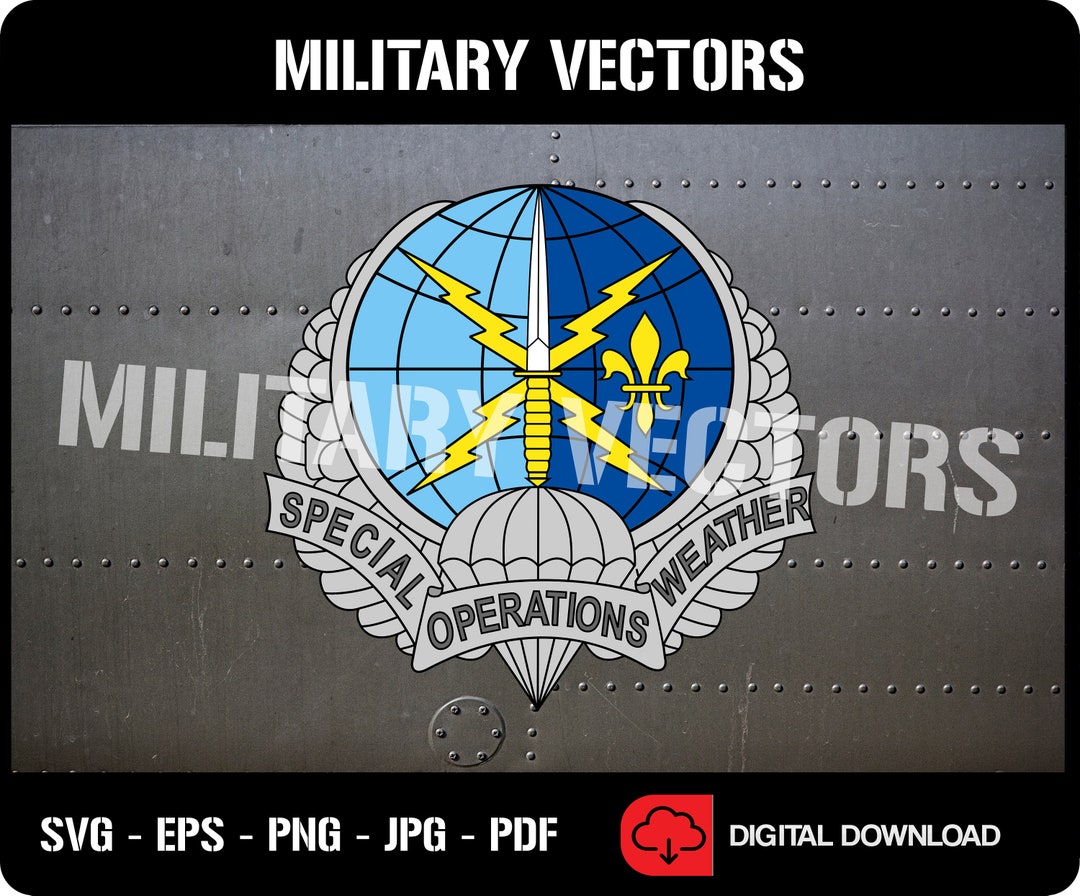 U.S. Air Force USAF Special Operations Weather Team SOWT Patch Logo ...