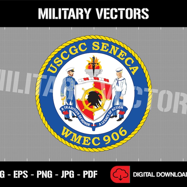 Us Coast Guard Ship Svg - Etsy