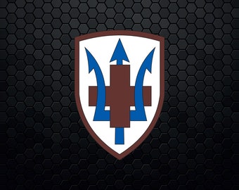 Army Medical Insignia Svg | Etsy