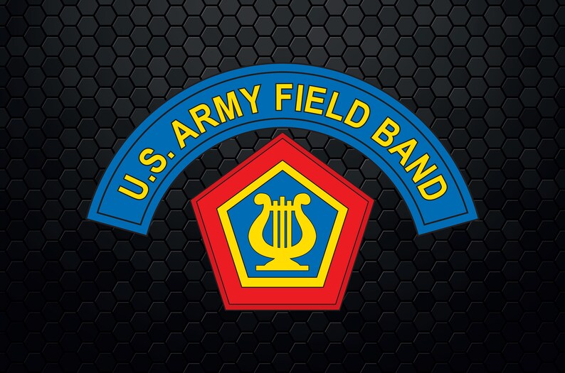 US Army Field Band SSI Patch Logo Decal Emblem Crest | Etsy