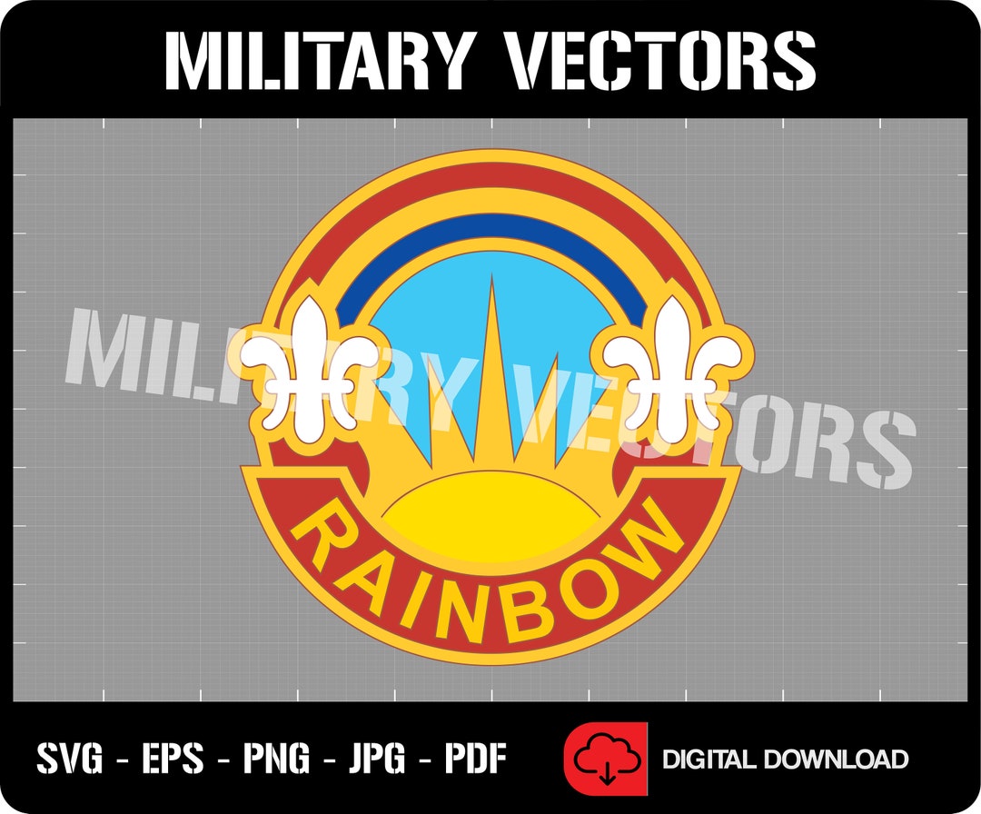 U.S. Army 42nd Infantry Division - Patch Pin Logo Decal Emblem Crest ...