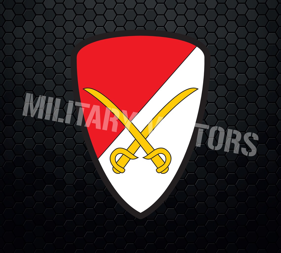 U.S. Army 6th Cavalry Brigade Patch Logo Decal Emblem Crest - Etsy