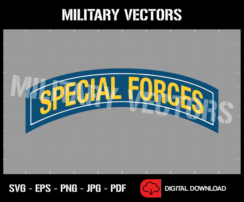 U.S. Army Special Forces Tab De Oppresso Liber Patch Pin - Etsy