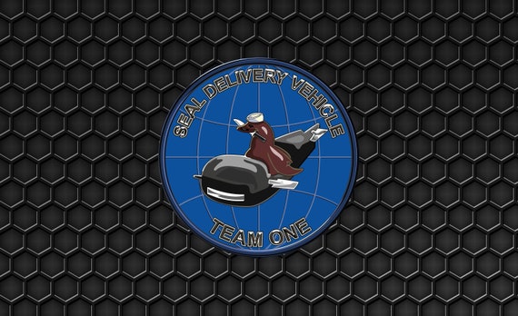 US Navy Seal Delivery Vehicle Team One SDVT-1 Patch Pin - Etsy