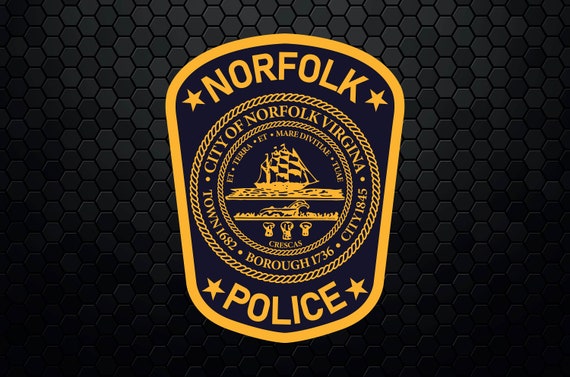 Norfolk Police Department Patch Logo Decal Emblem Crest - Etsy