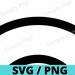 Arch Arched Curved Curve Bent Lines SVG PNG Line Round Thick Rainbow ...