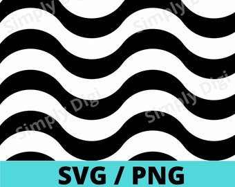 Squiggle Svg File | Etsy