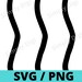 Three Wavey Lines VERTICAL Wide Thick Lines Line Stripes Stroke Stripe ...
