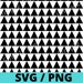Chevron SMALL Triangles Triangle Zigzag Shape Print Pattern SVG PNG ...