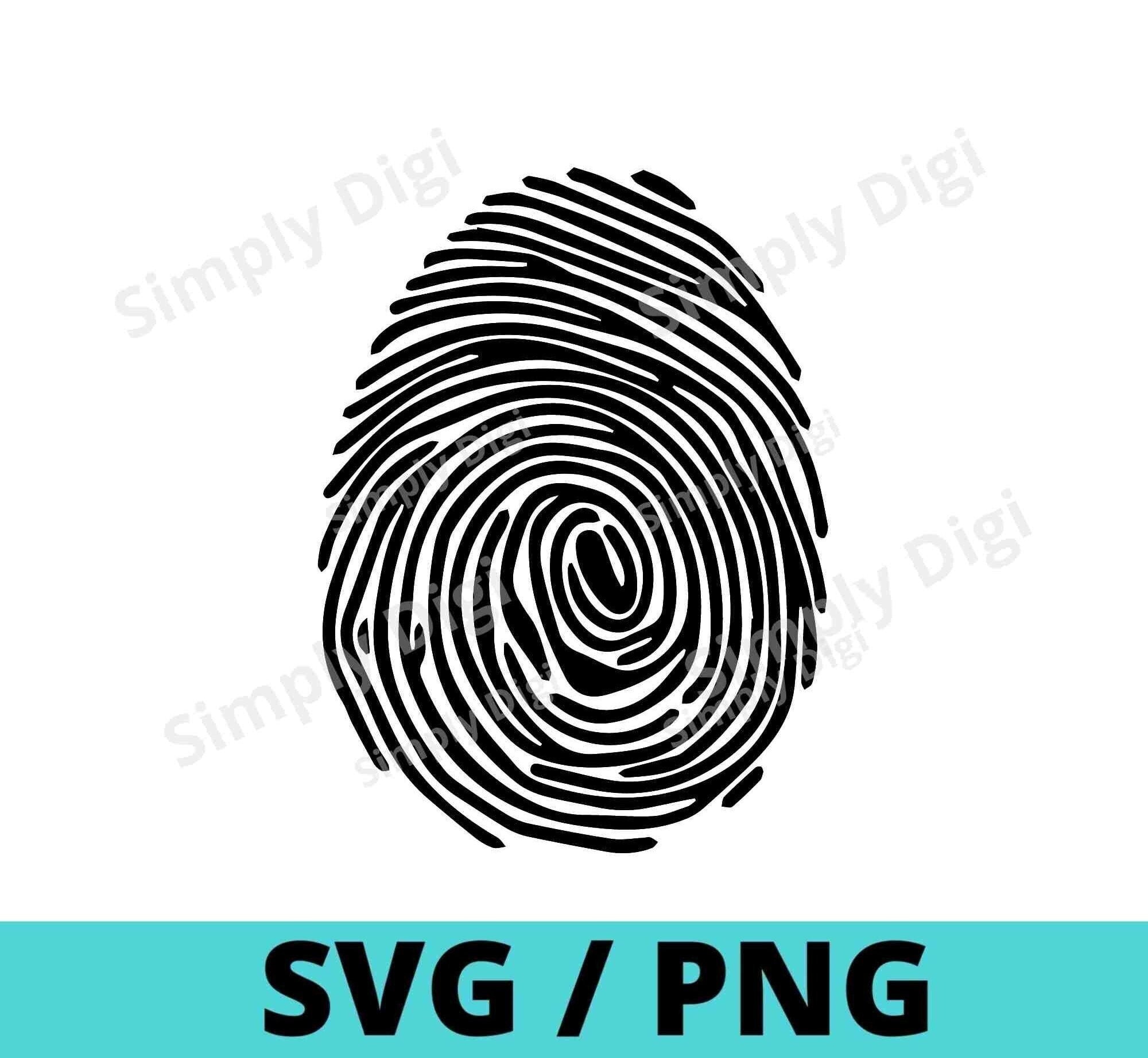Fingerprint Hand Png