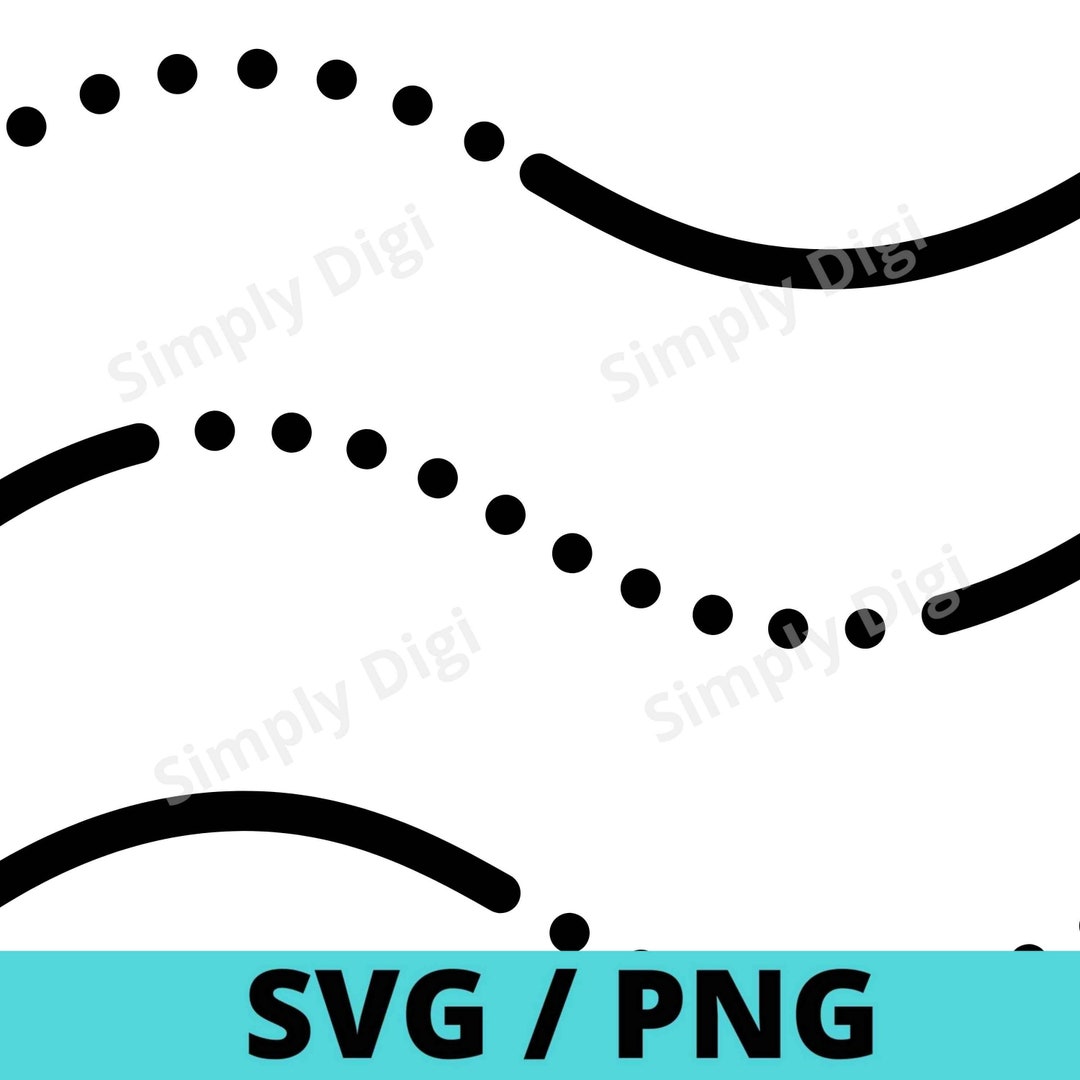 Abstract Lines Waves Zigzag Dot Squiggle Thick Line Pattern SVG PNG ...