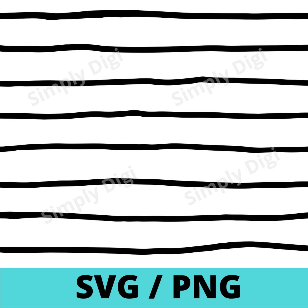 Lines Line Stripe Print Pattern SVG PNG Instant Digital Background File ...