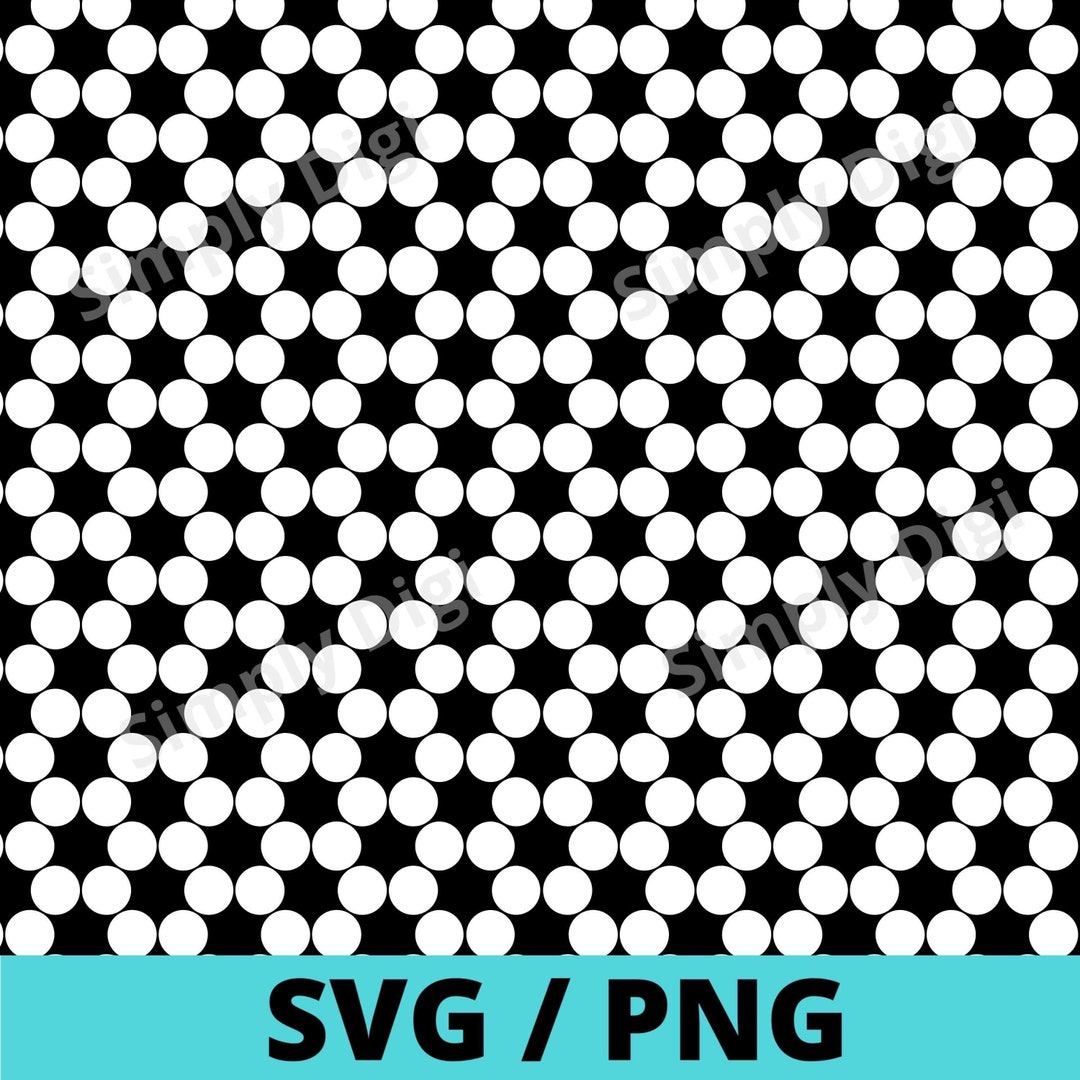3D Soccer Ball Star Dot Starry Pattern Checkered SVG PNG Instant ...