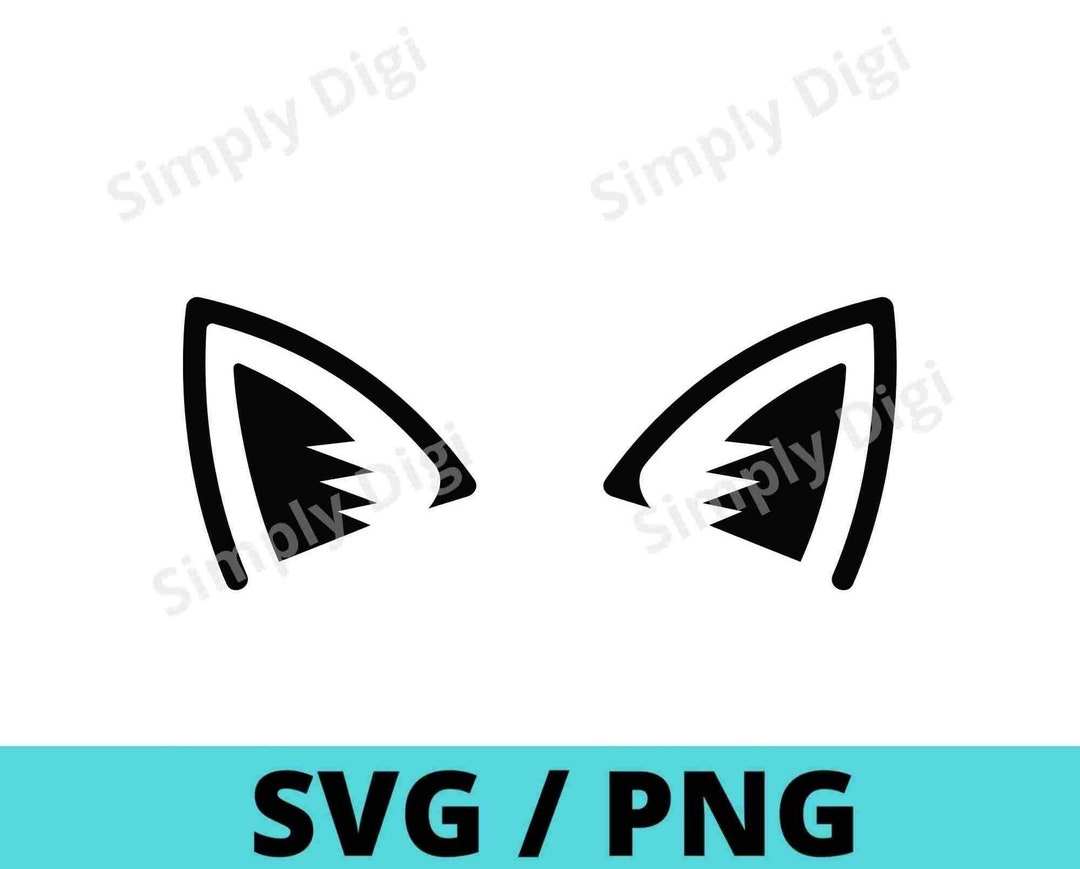 Cat Cats Pet SVG PNG Ears Ear Black Cat Paws Animal Vectors Background ...