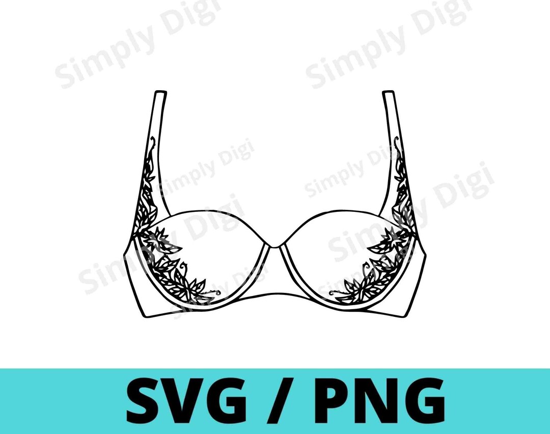 Bra Shape Shapes Bodice Underwear BRAS Fancy Dress Fashion Pattern SVG ...