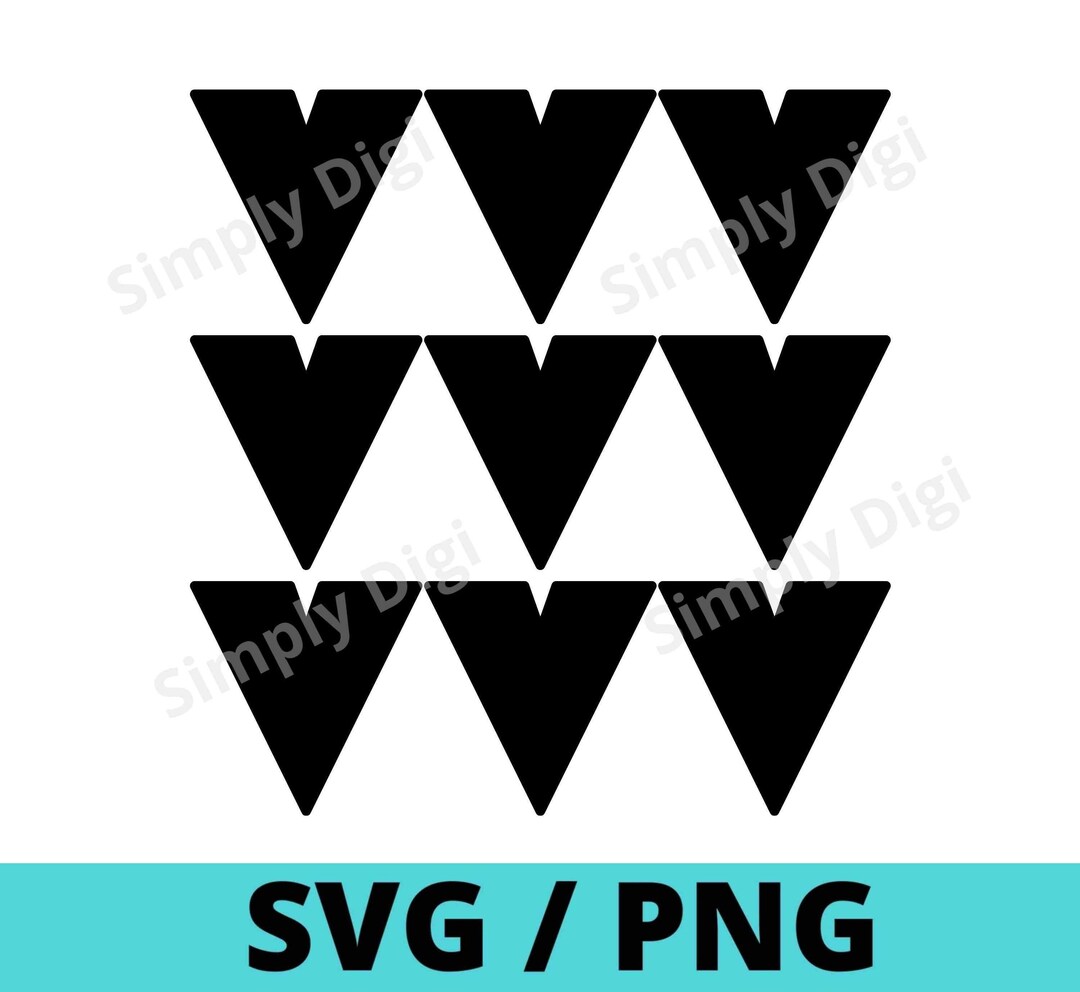 Arrows Arrow Vee Shape SVG PNG Outline Downward Zigzag Black Print ...
