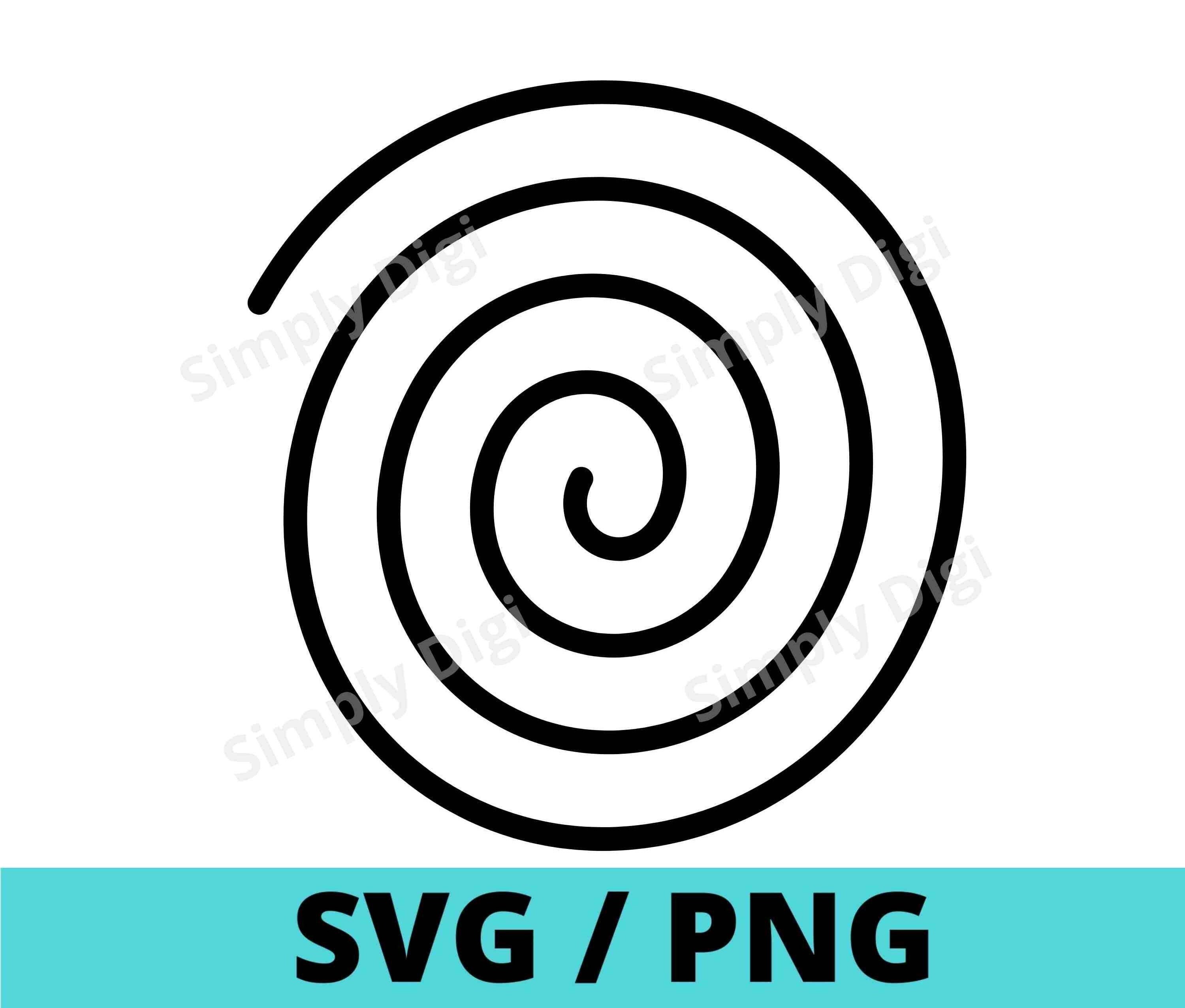 Large Swirl Circle swirly round wiggle Squiggle party streamer | Etsy