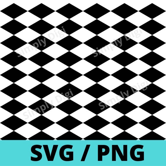 Diagonal Checkerboard Pattern
