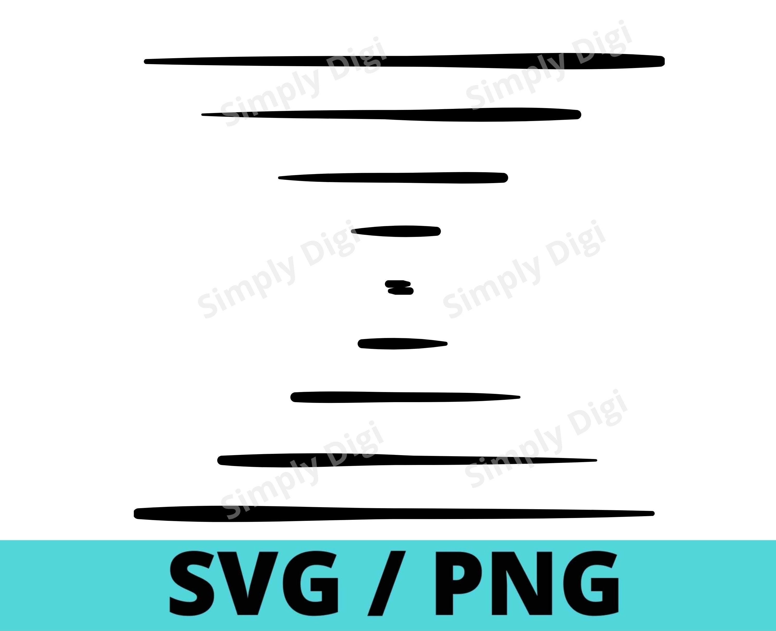 Lines Horizontal Line Stripe Hourglass Pattern SVG PNG Instant - Etsy