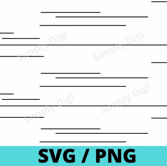 Thin Horizontal Line Pattern