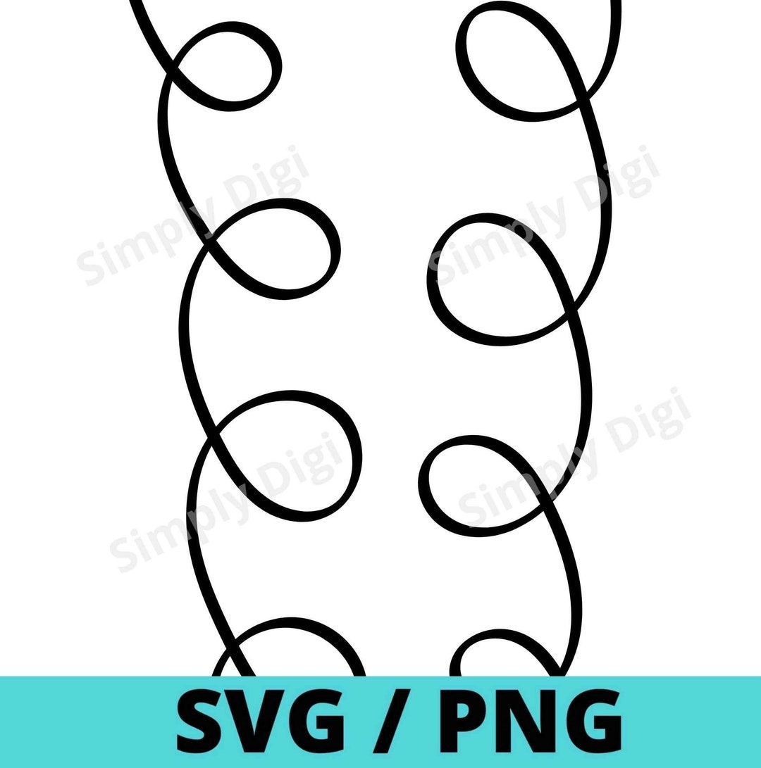 Lines Line Scribbles Wiggle Spring Squiggle Party Streamer Curve ...