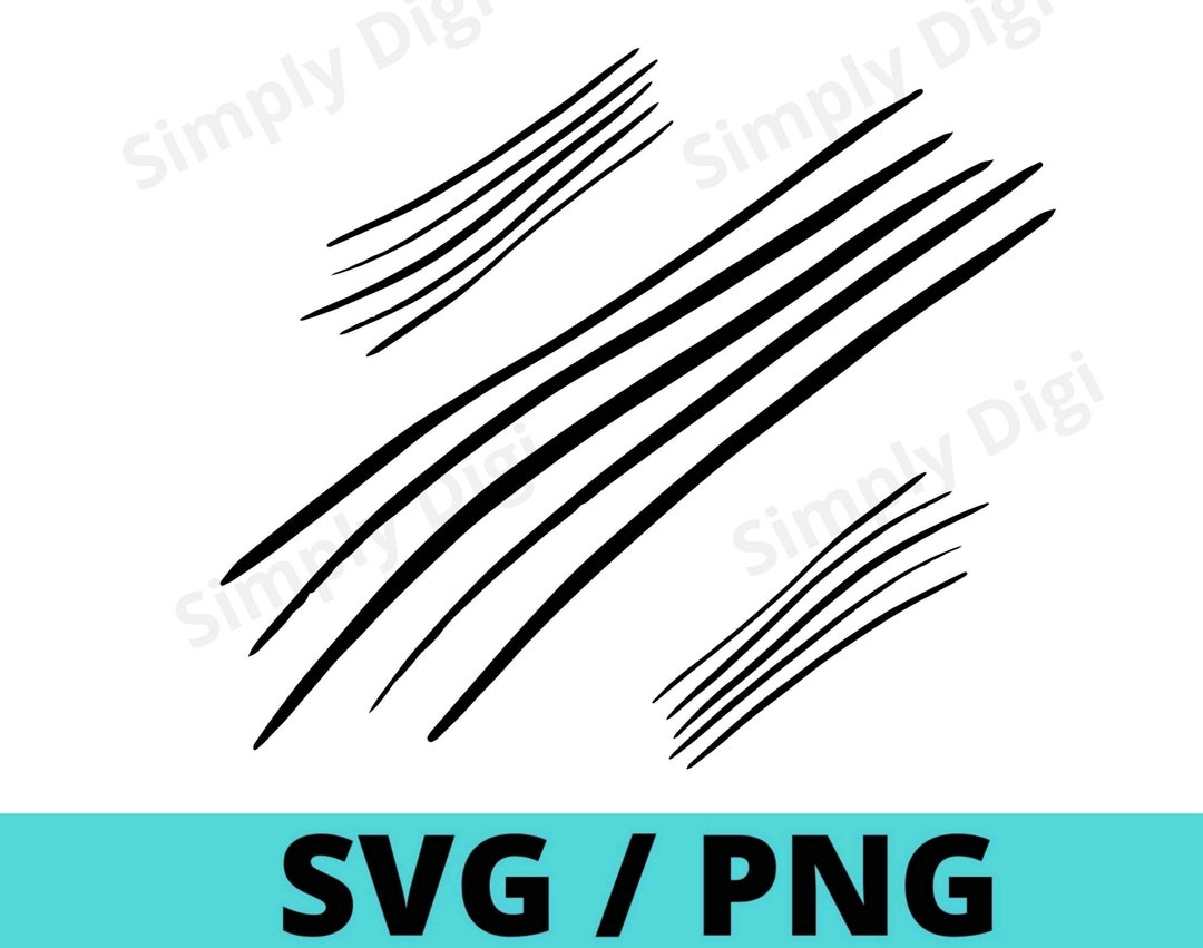 Lines Scratch Claws Line Stripe Diagonal Seamless Diagonal Pattern SVG ...