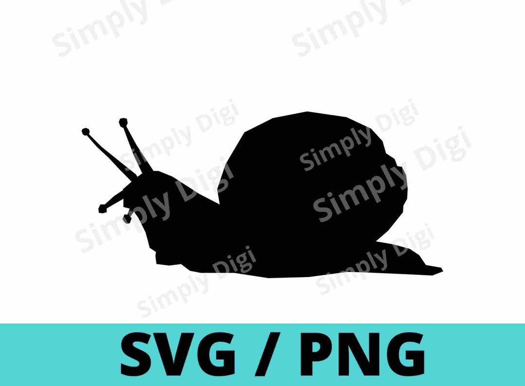 Snail Snails SVG PNG Slug Clip Art Halloween Animal Shape Shapes Bug ...