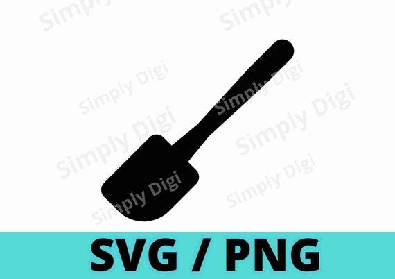 Rubber Spatula Clipart