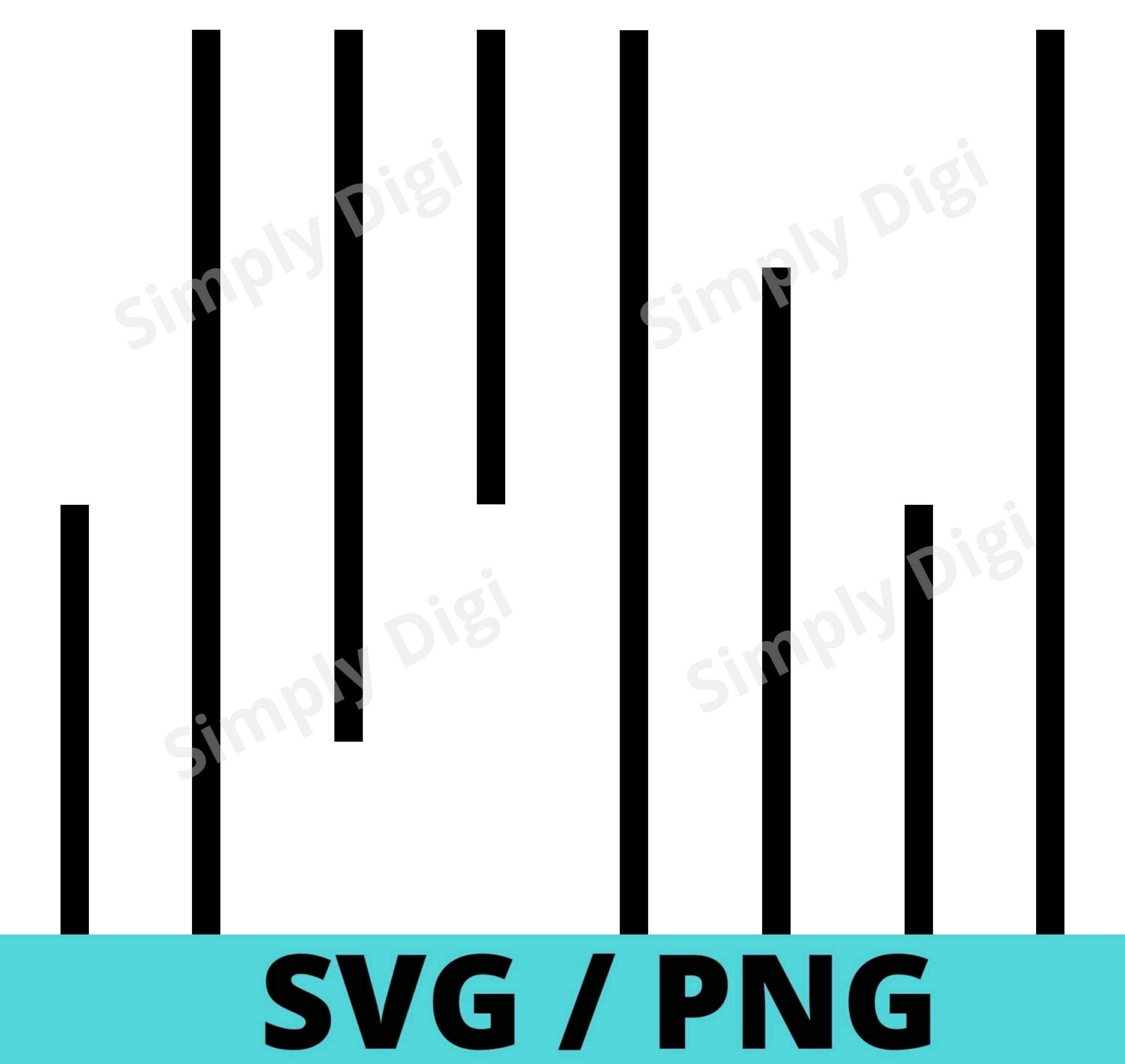Clip Art Art & Collectibles Cut File Cricut Svg Vector. Seamless Stripe ...