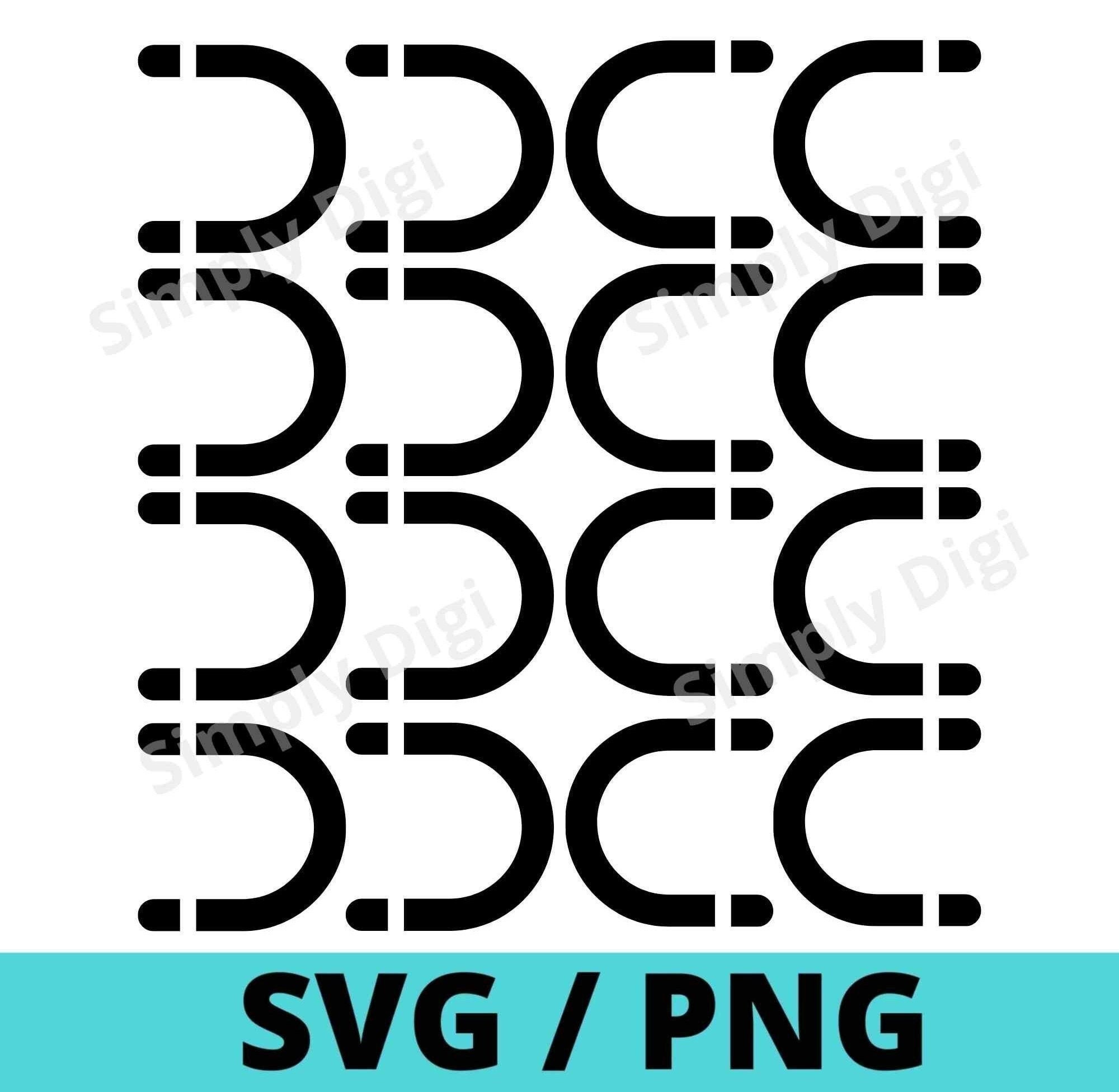 Arch Arched Svg Horizontal Curved Line Lines Png Round Magnet | Etsy