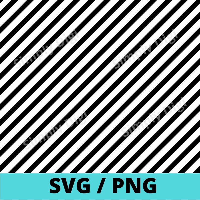Lines Line Stripe Seamless Diagonal Pattern SVG PNG Instant - Etsy