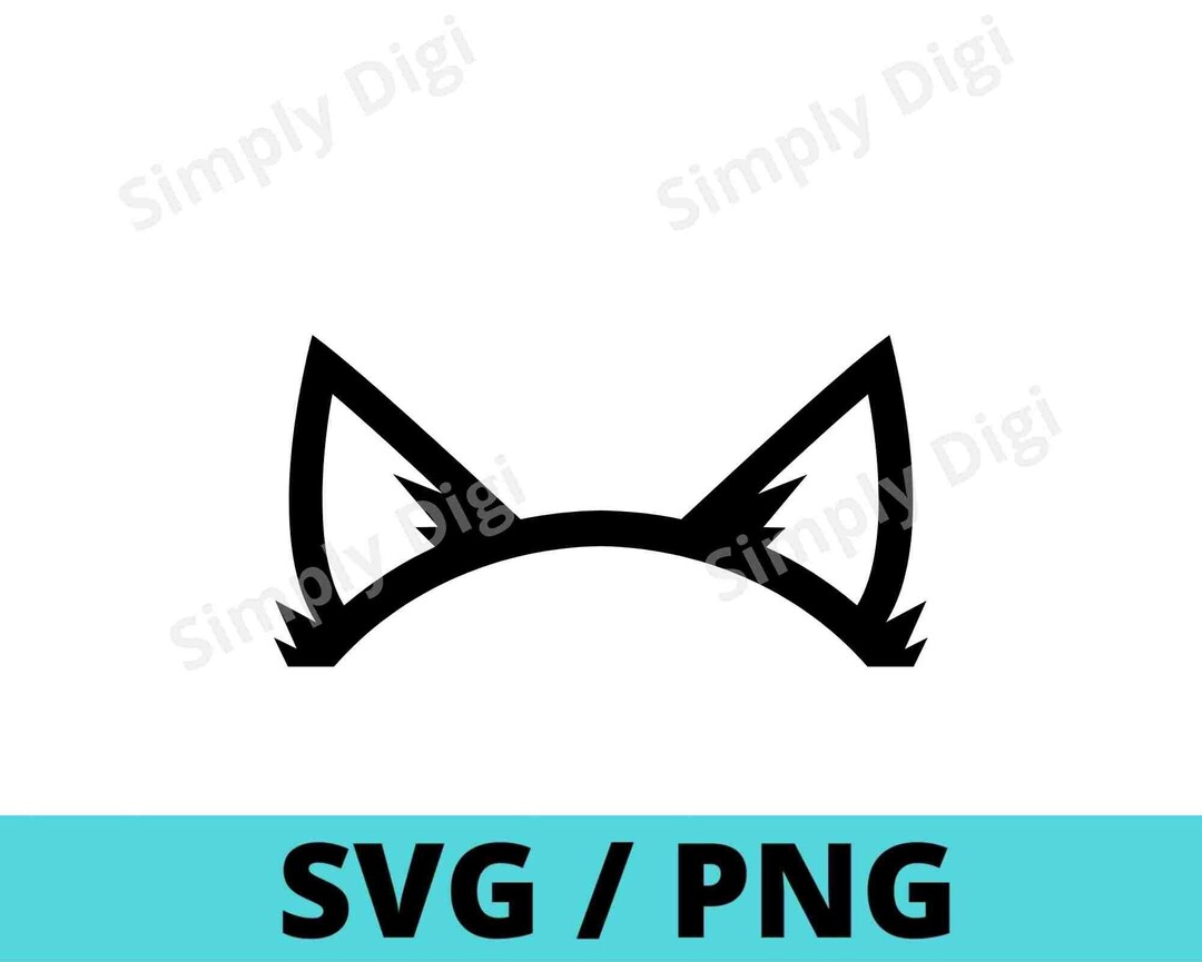 Cat Cats Pet SVG PNG Ears Ear Black Cat Paws Animal Vectors Background ...